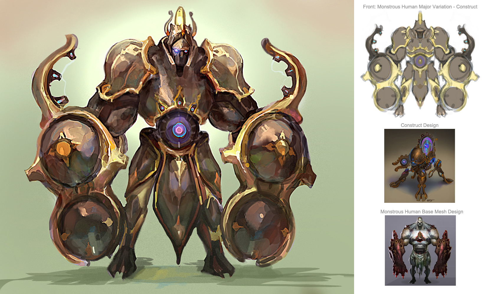 ArtStation - Phantom Construct Enemy