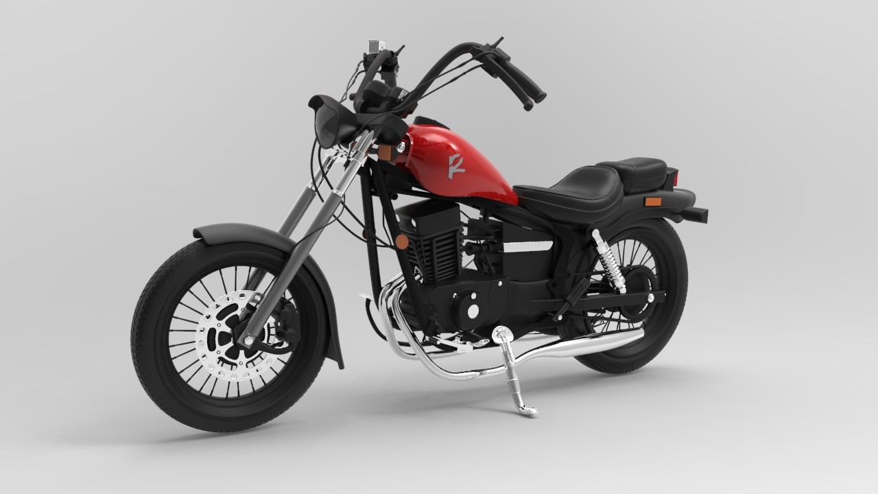 ArtStation - Honda Rebel Bike