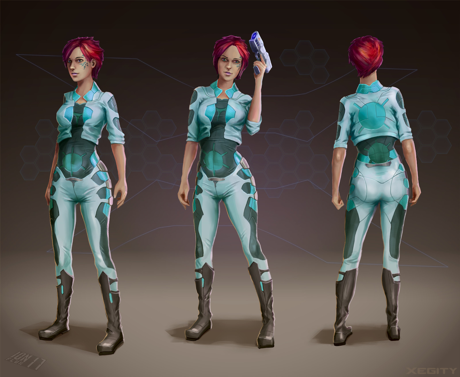 ArtStation - Xegity: Space pilot