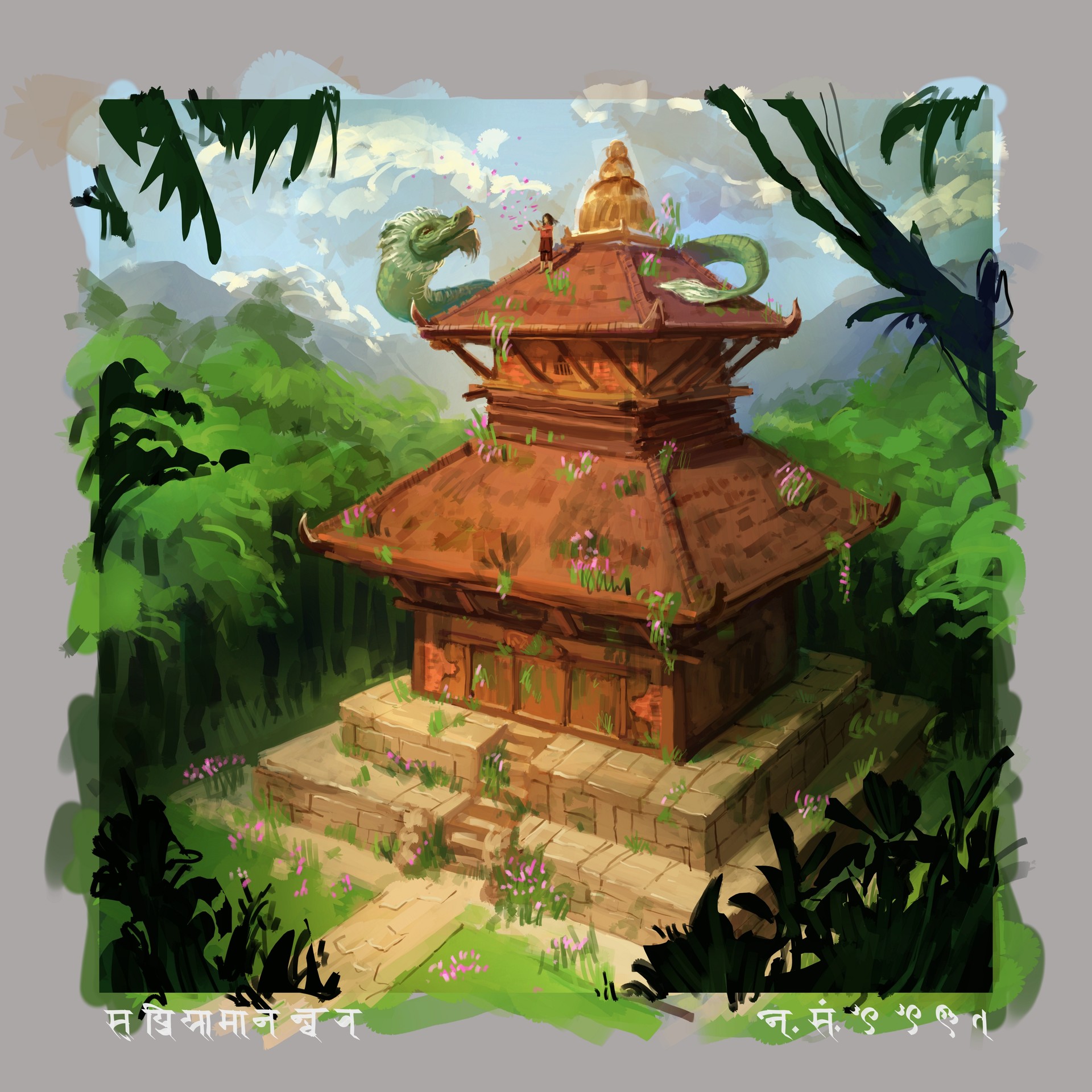 ArtStation - Secluded Temple