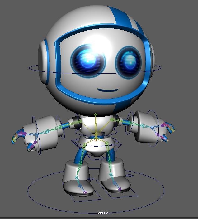 ArtStation - Robot rig