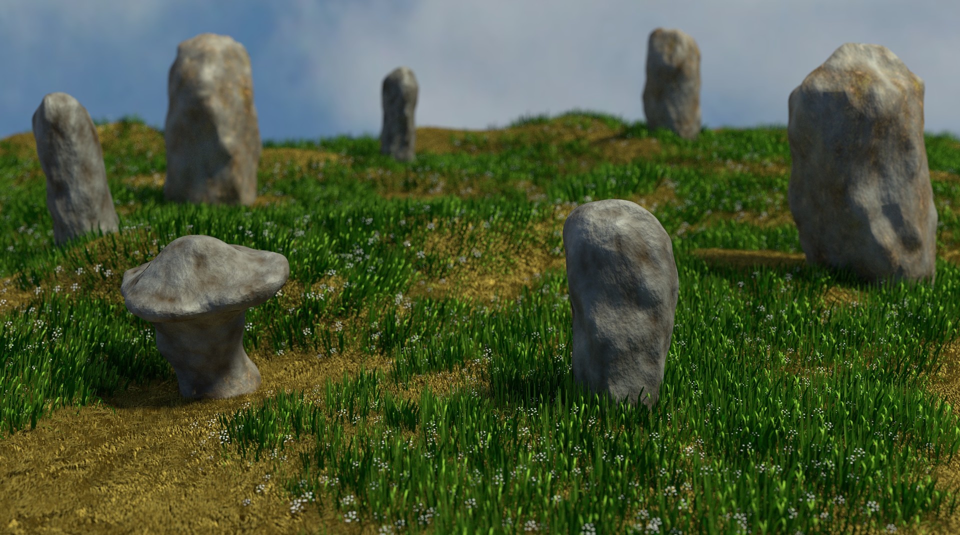 ArtStation - Stone Circle