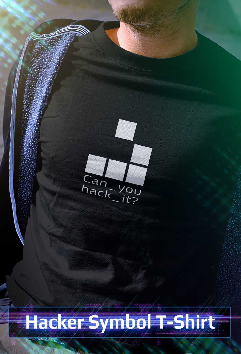 Gio Chronopoulos - The Talos Project is a Cyberpunk Web Comic: Hacker Tee