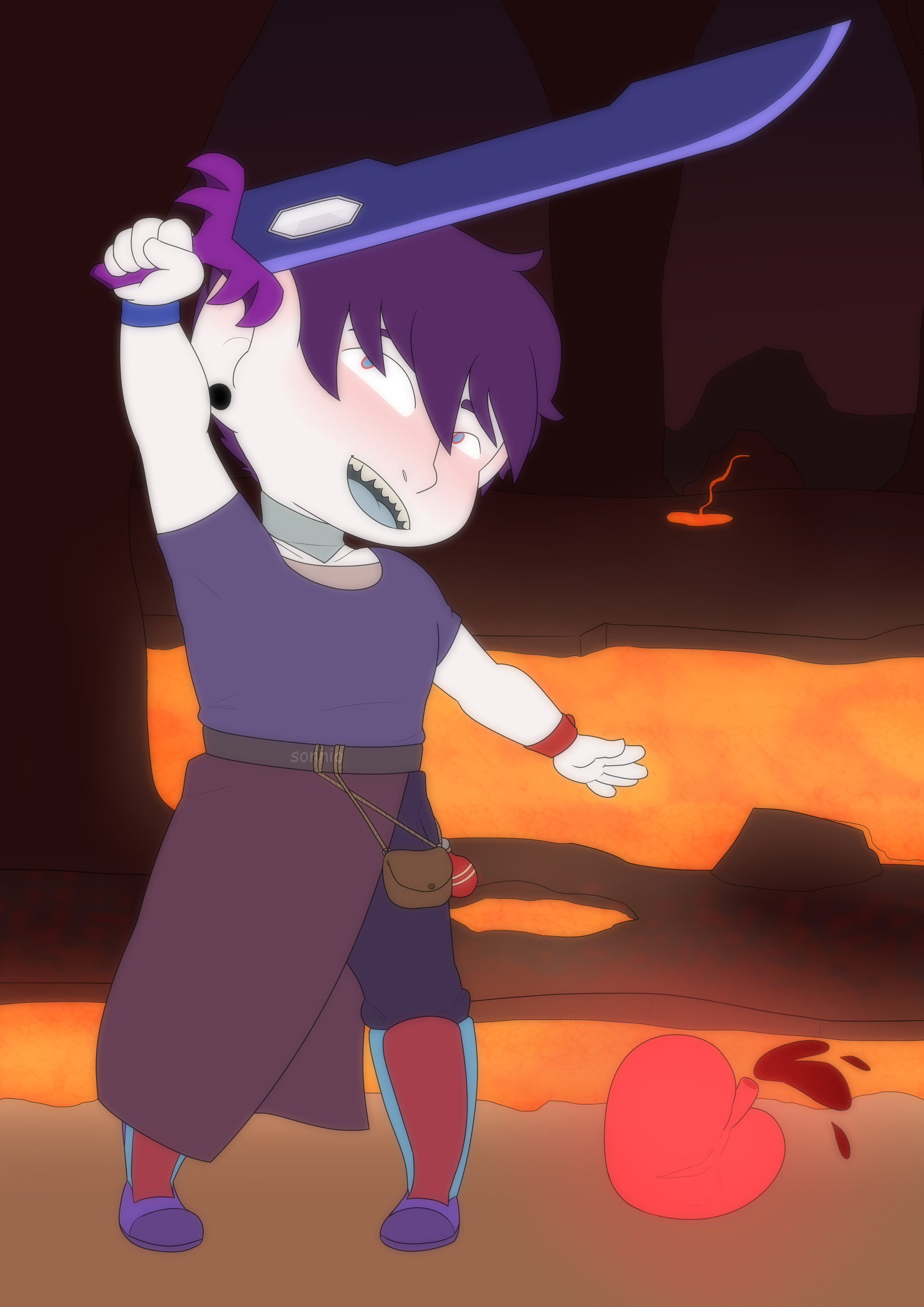 ArtStation - Vance art collection [Terraria oc]