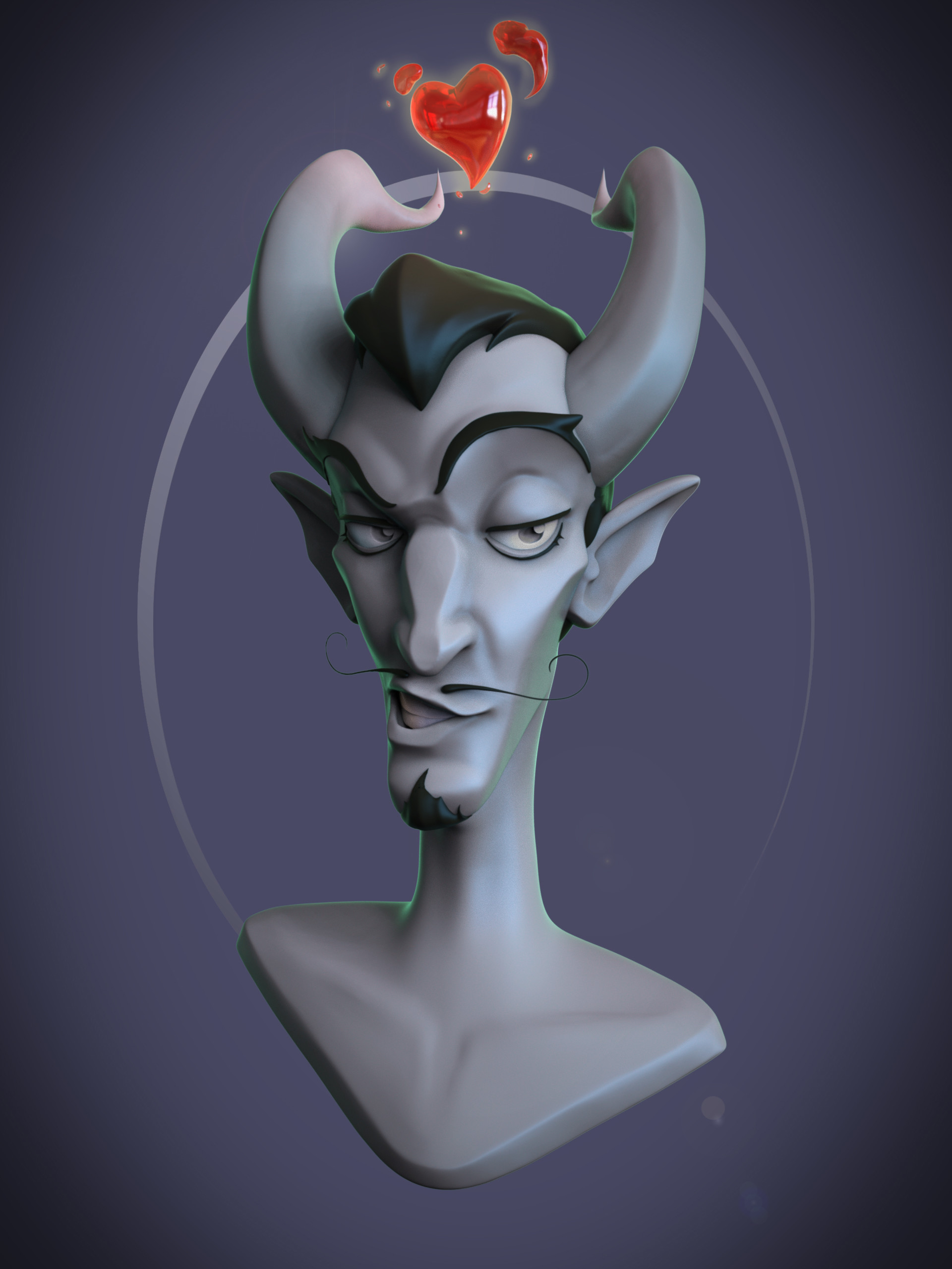 ArtStation - "Le Diable en amour" Speed Sculpt
