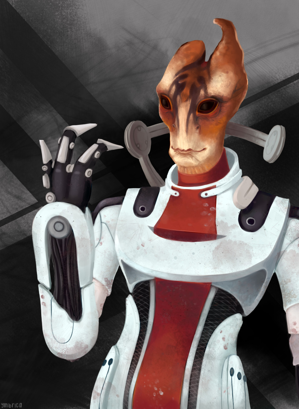Artstation Mordin Solus Mass Effect 3