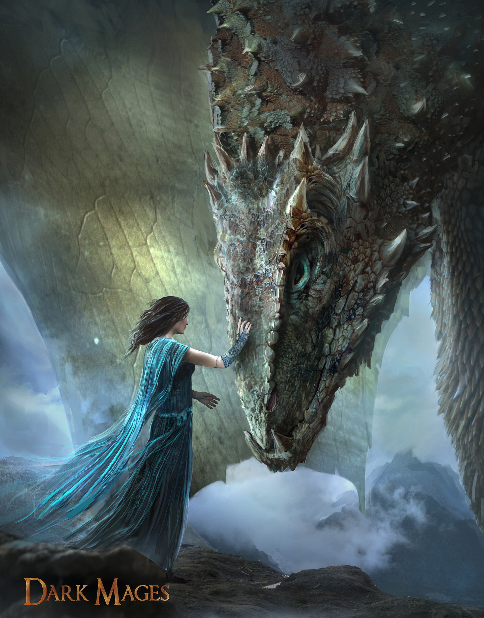 ArtStation - Dark Mages game illustrations