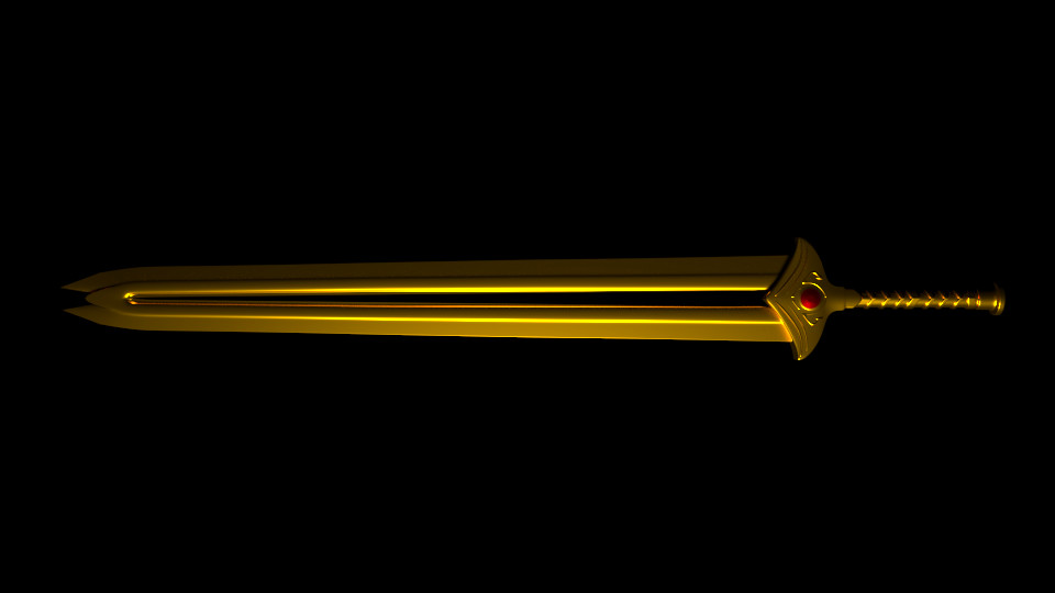 ArtStation - Dwarvern Sword