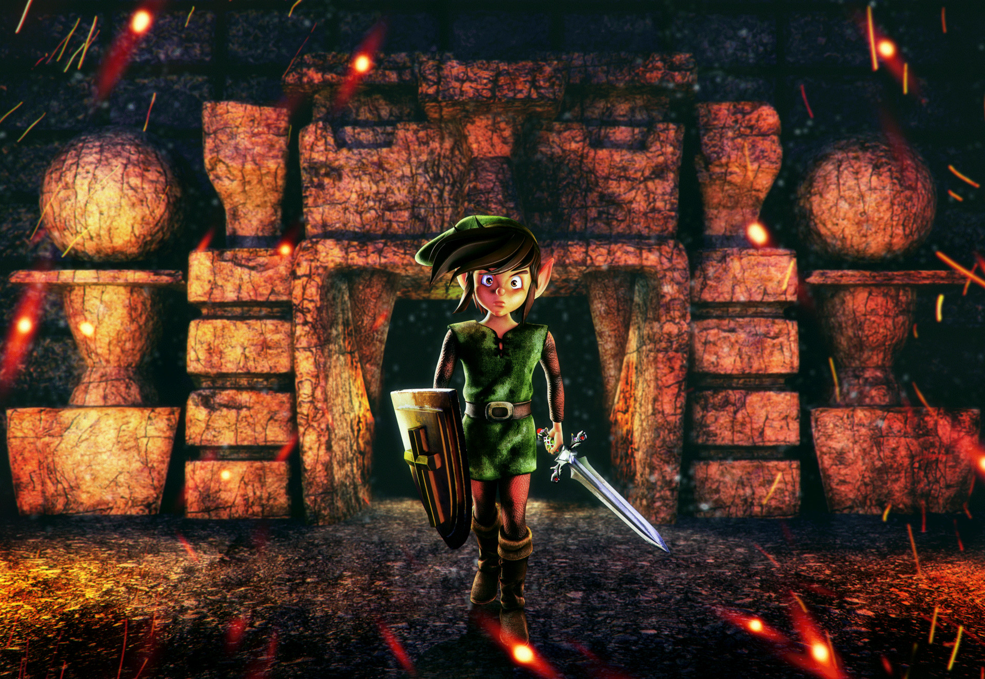 ArtStation - Zelda 2