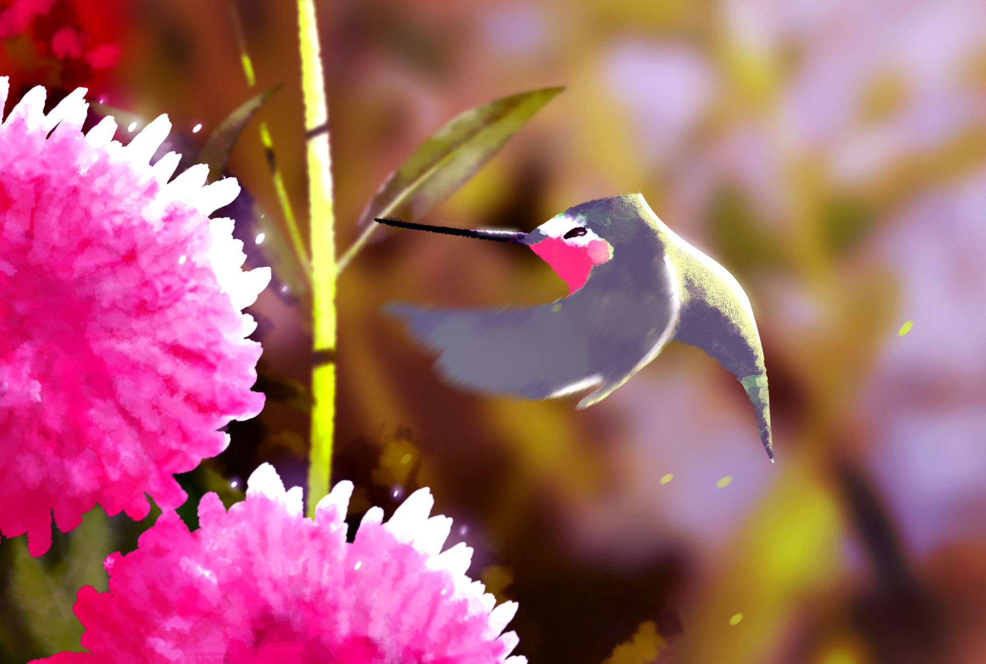 ArtStation - Hummingbird Zoom