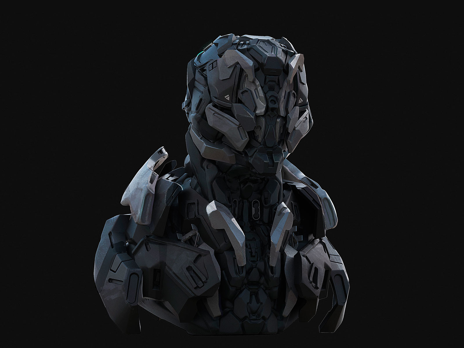 ArtStation - Mecha_bust