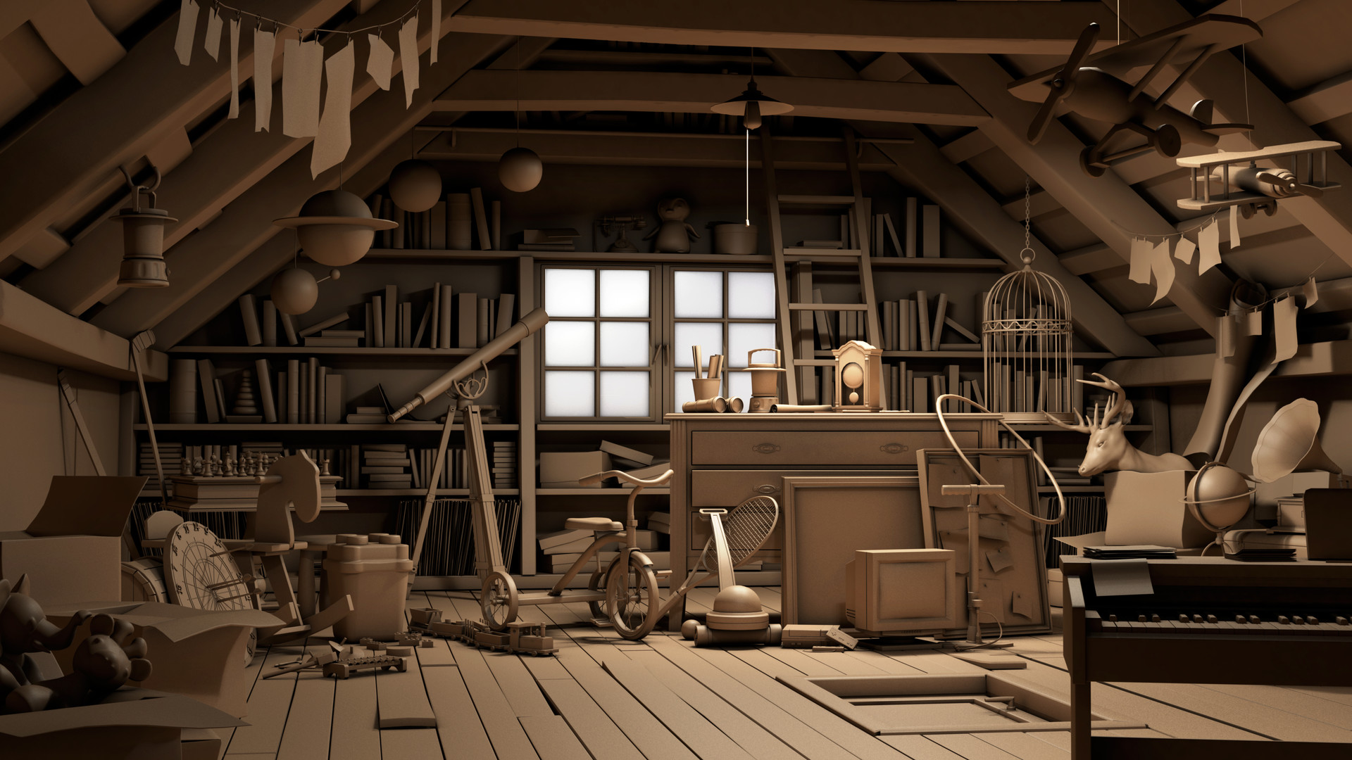 ArtStation - Attic