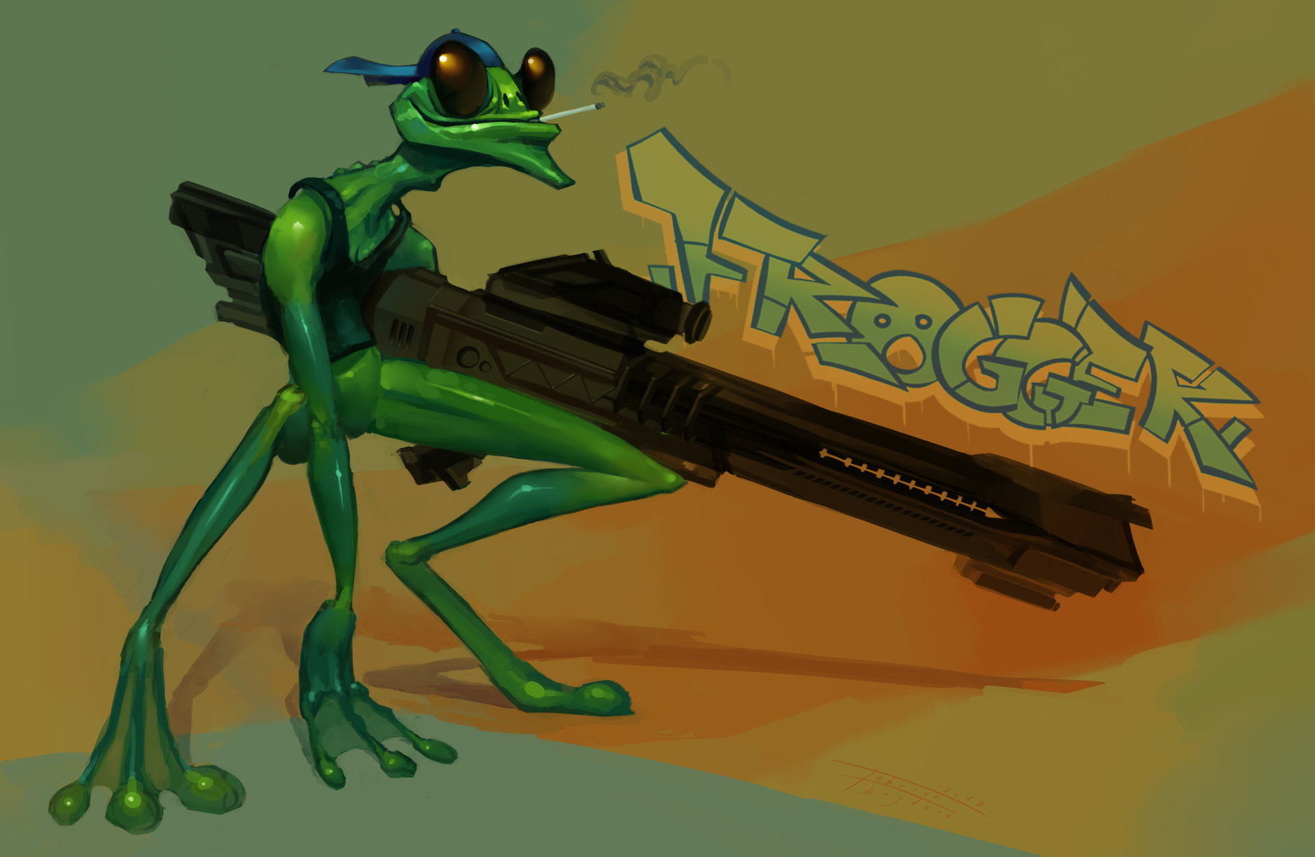 ArtStation - Frogger 2017