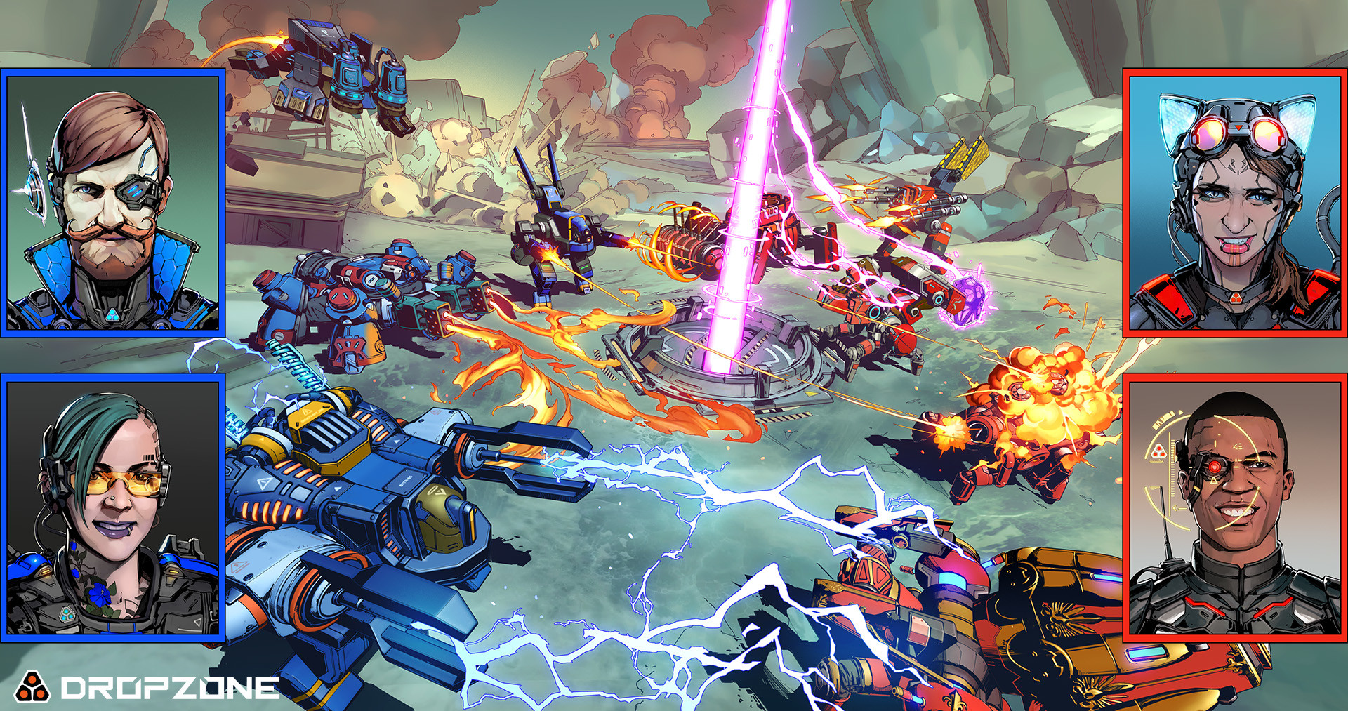 ArtStation - Dropzone illustration 03