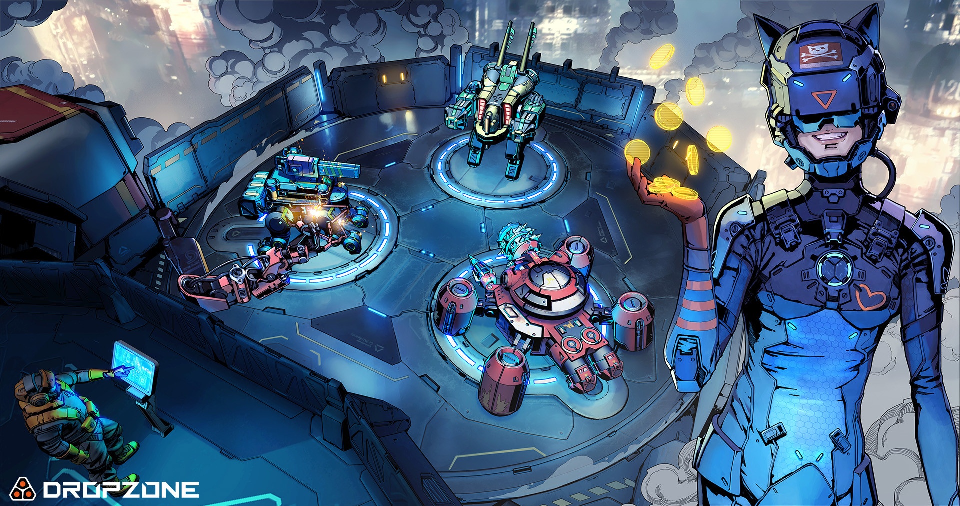 ArtStation - Dropzone illustration 05