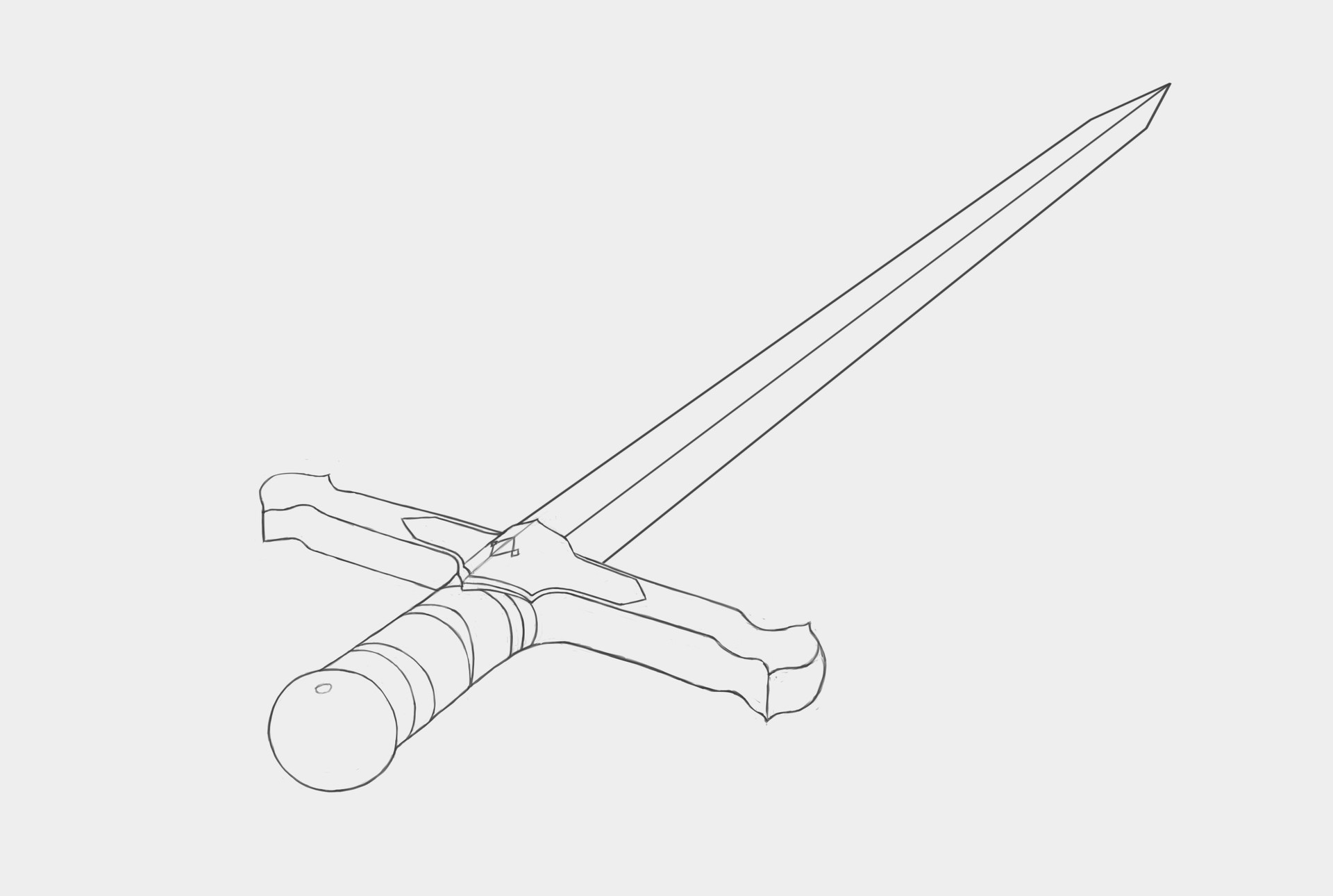 ArtStation - Sword lines