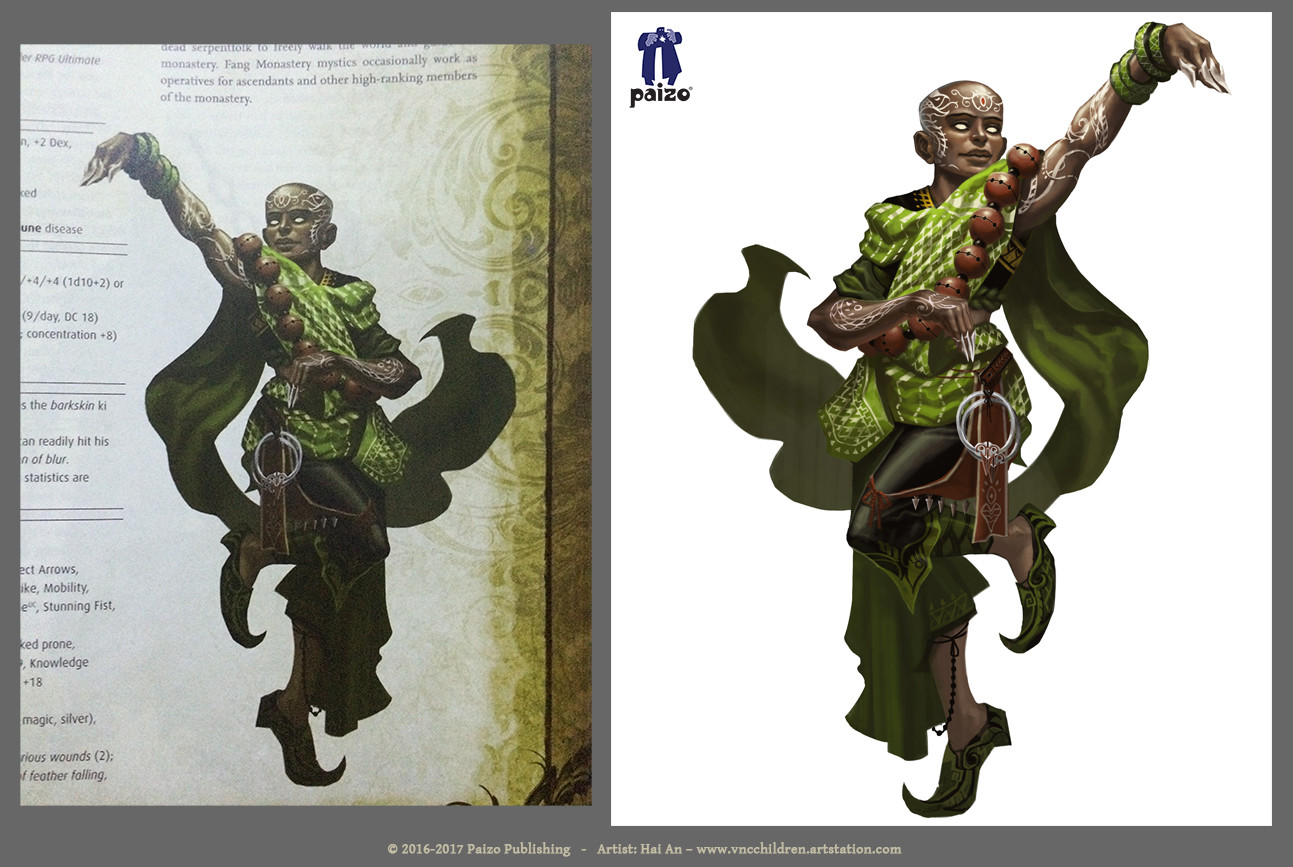 Hai Hoang - Pathfinder's villains