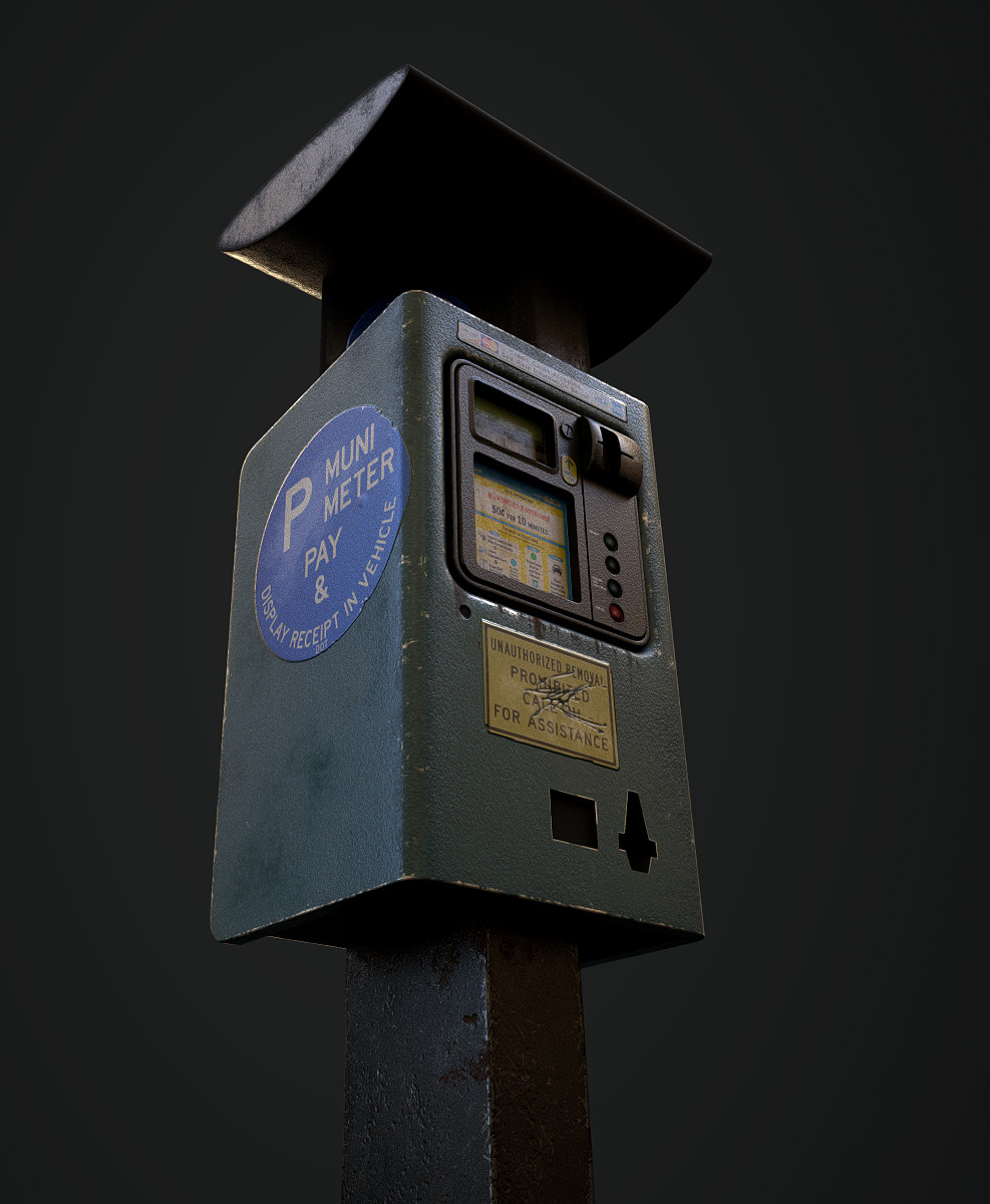 ArtStation - Parking Meter