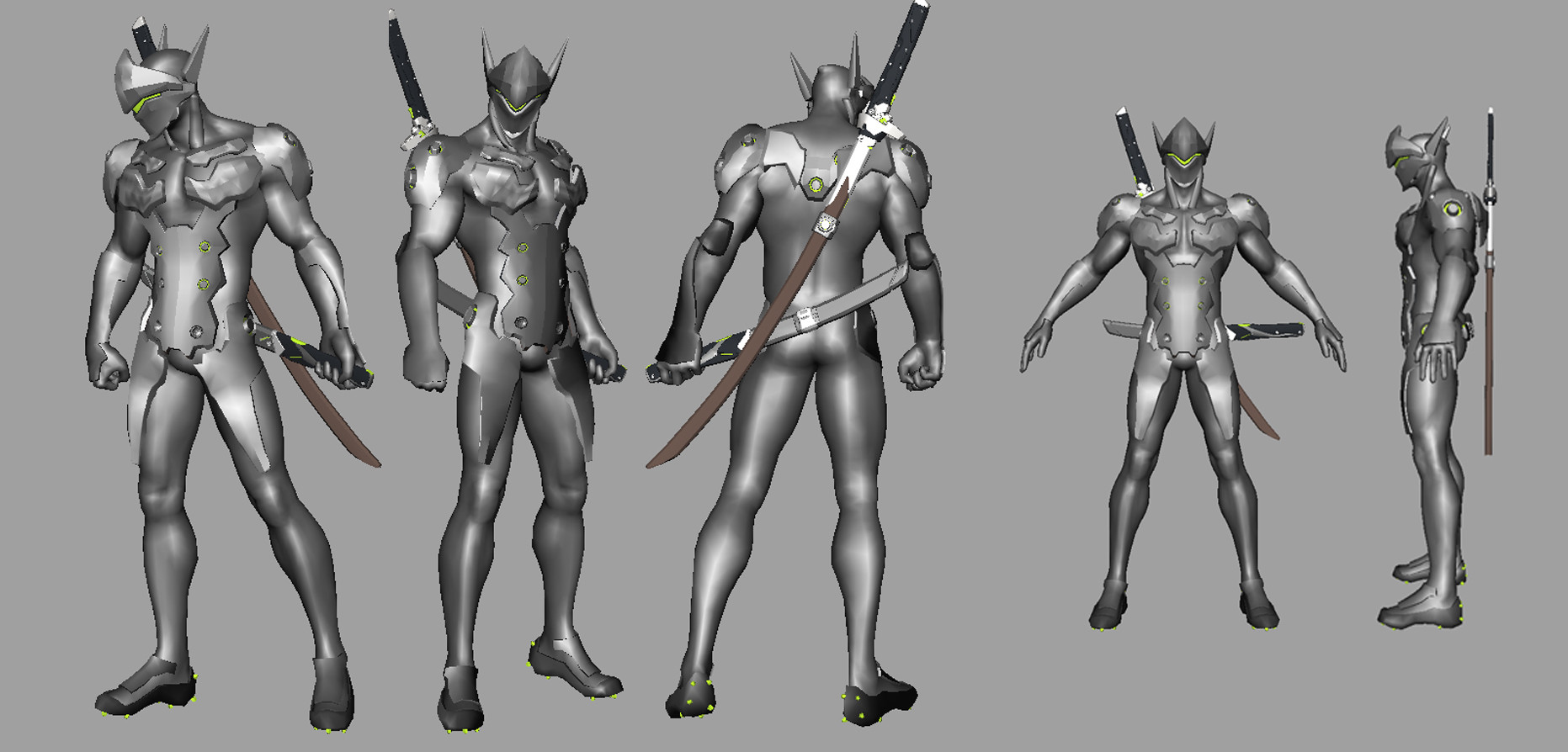 ArtStation - Genji Overwatch