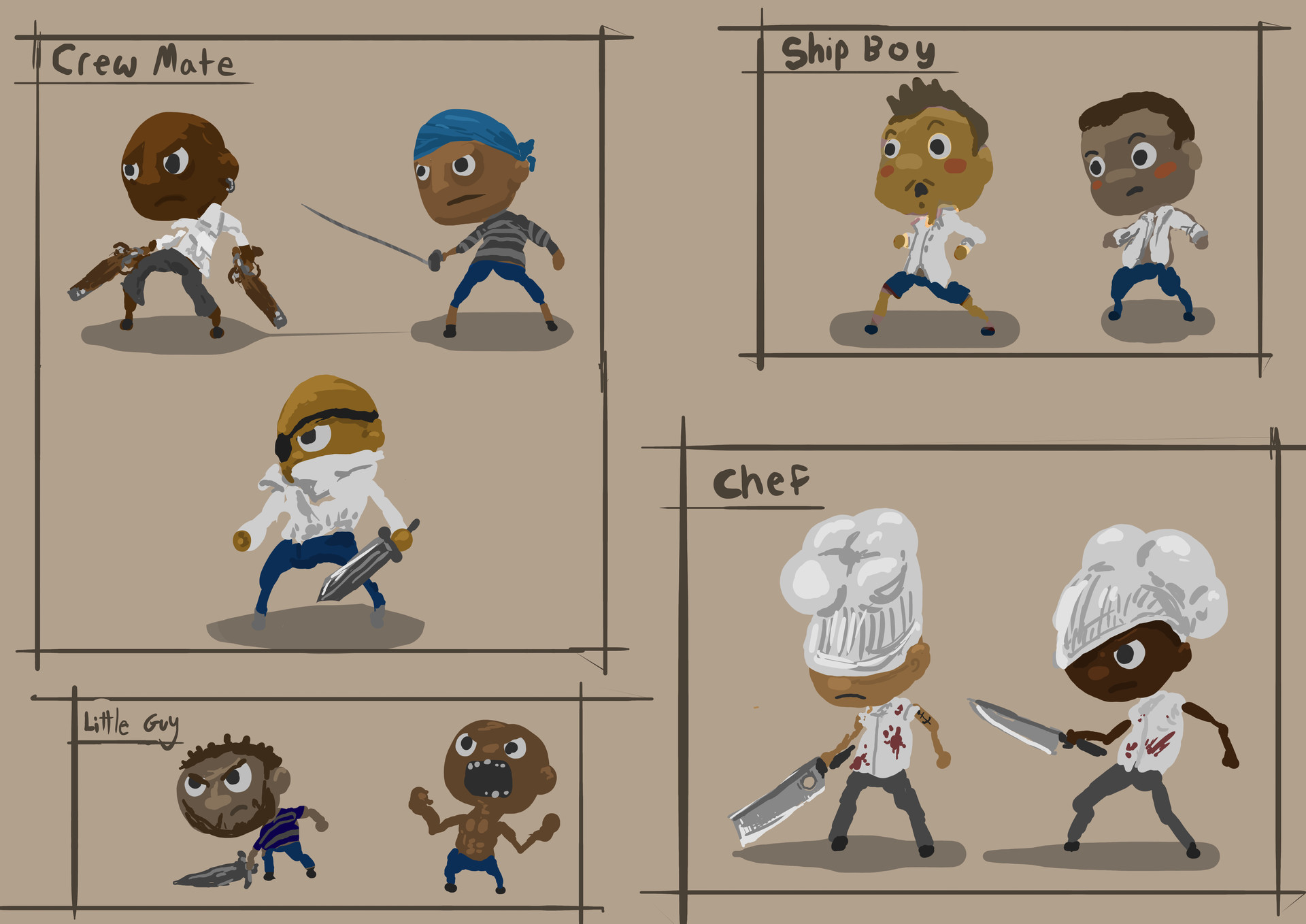 ArtStation - Initial Concepts (Generating ideas)