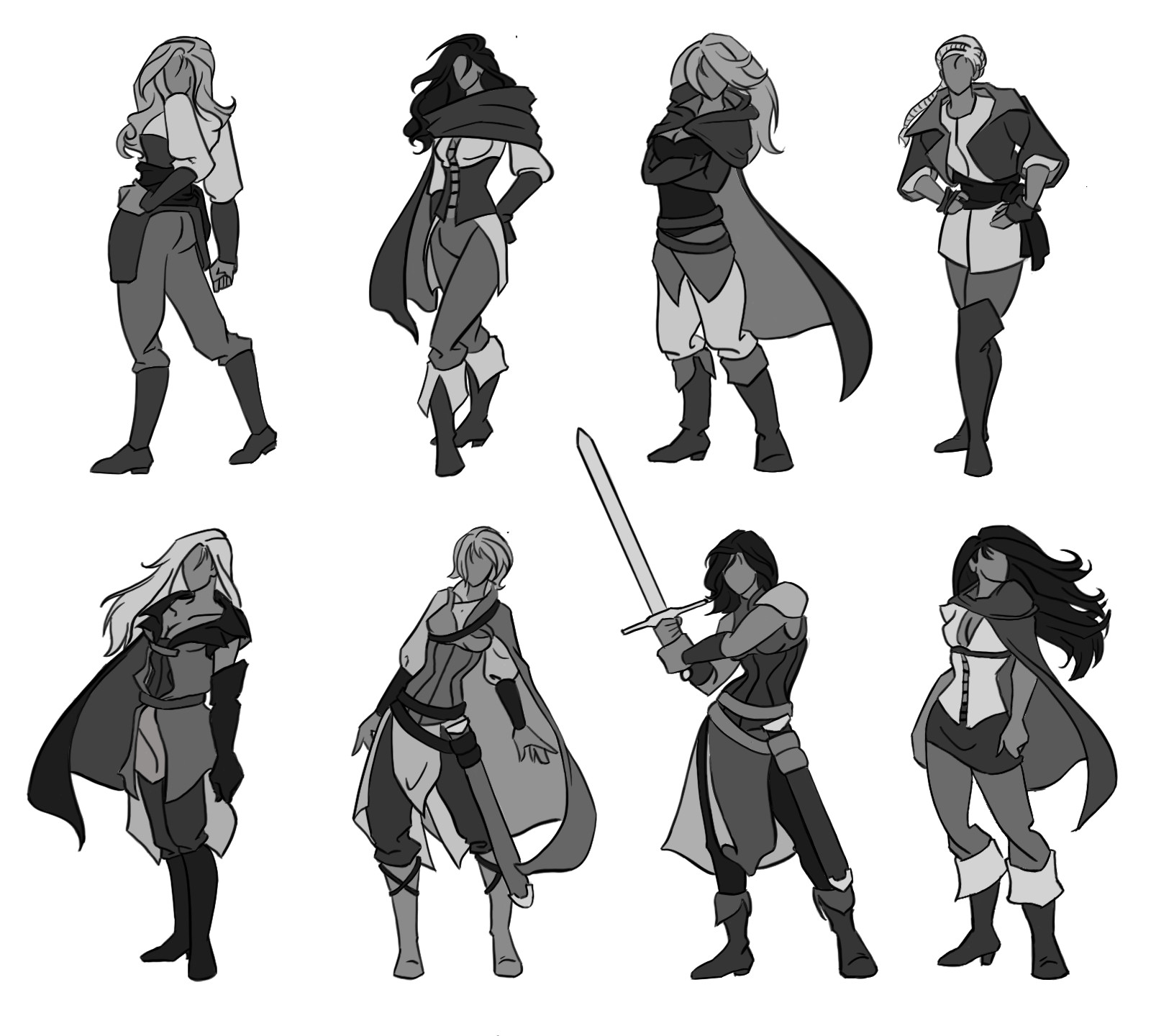 ArtStation - Character Thumbnails