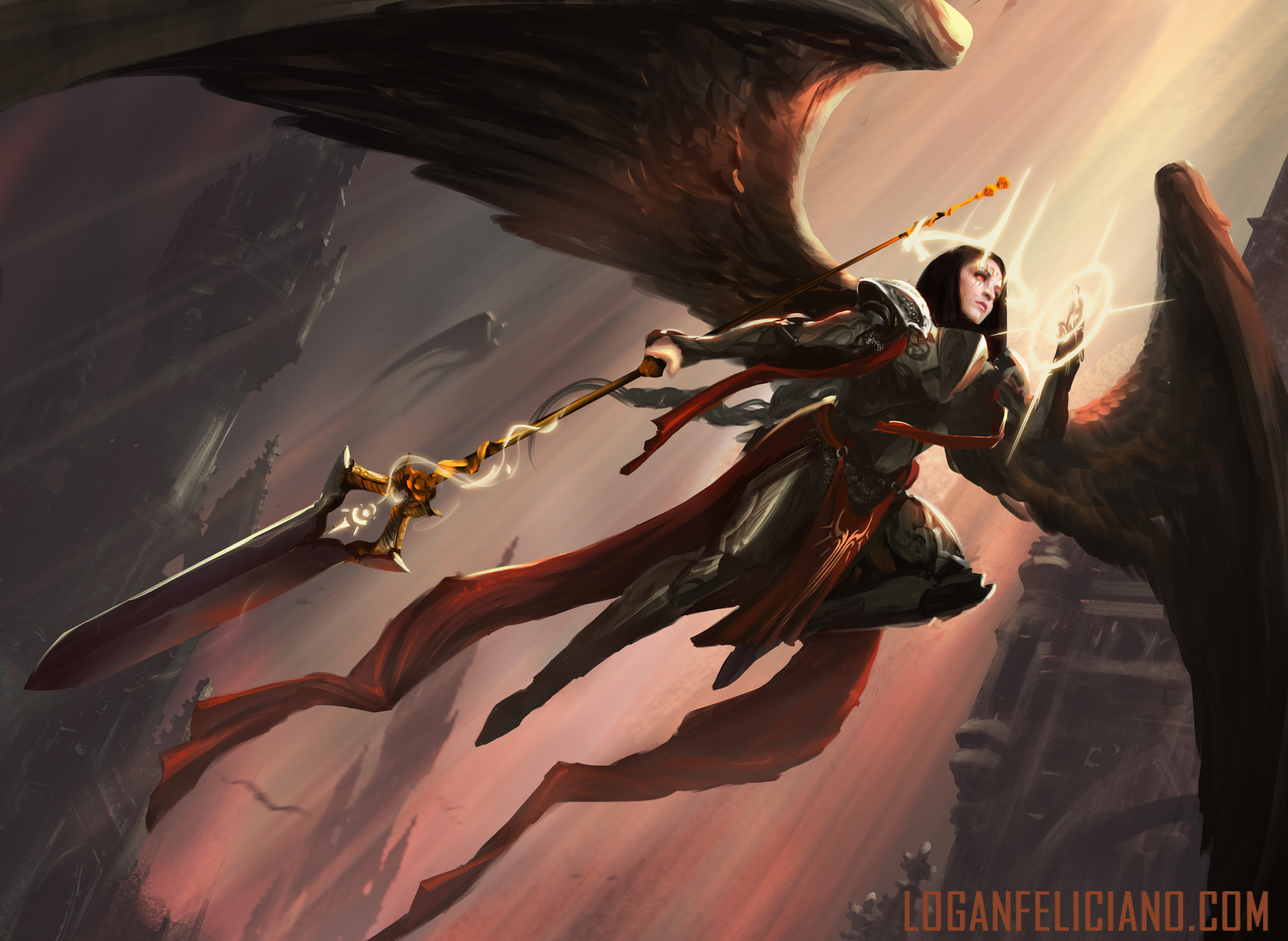 ArtStation - Puraniisil, Angel of Light