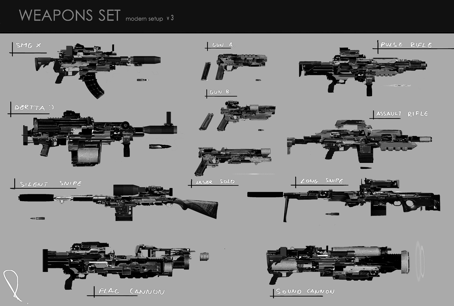 ArtStation - Weapons for Easter 2017