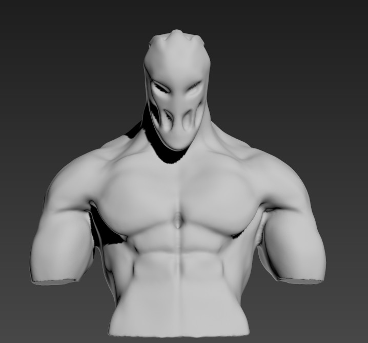 ArtStation - Splatterhouse bust