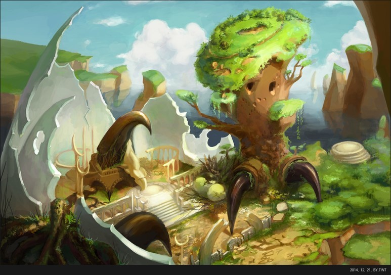 ArtStation - Bird Island