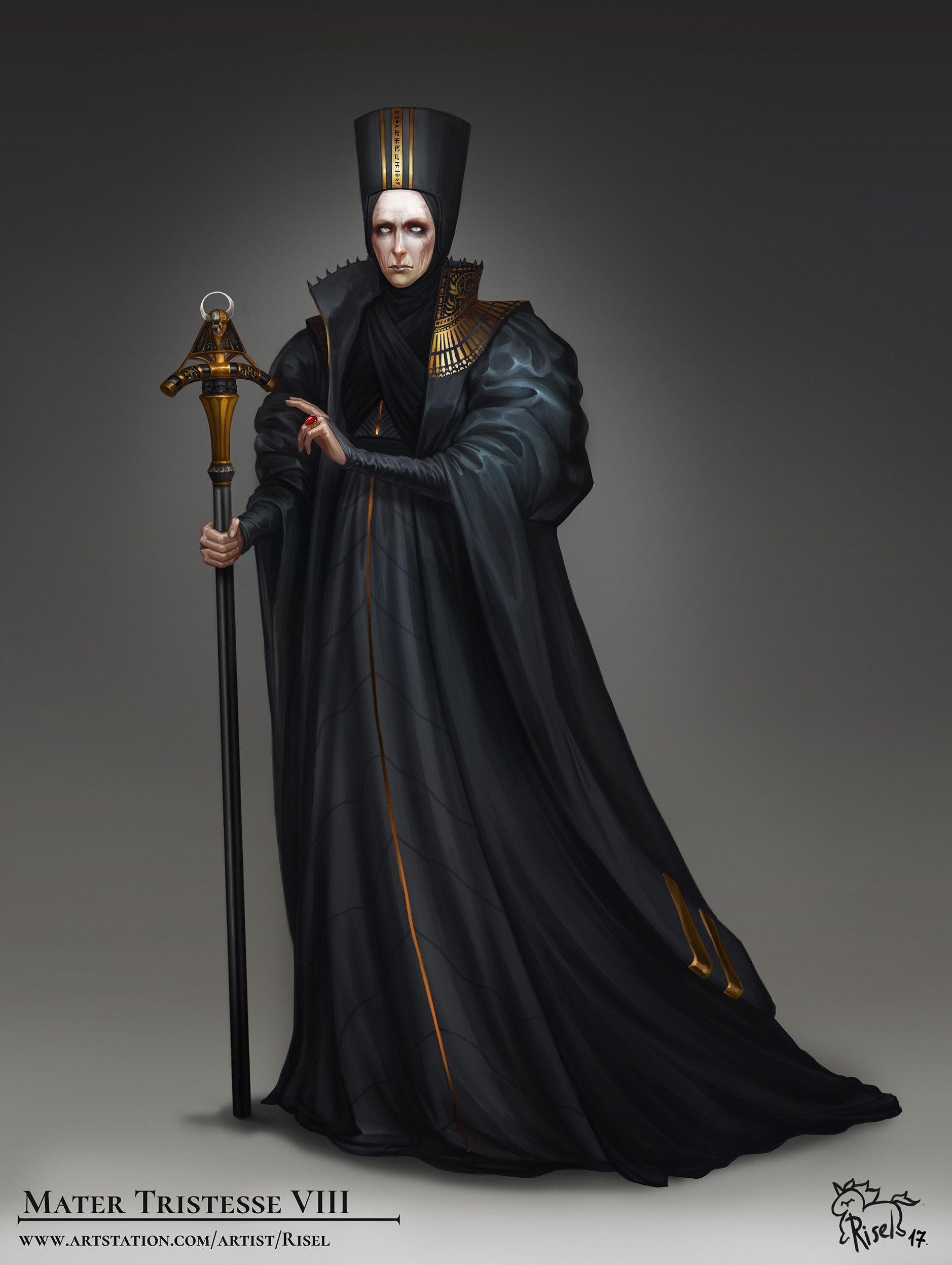 ArtStation - Concept art of Mater Tristesse VIII.