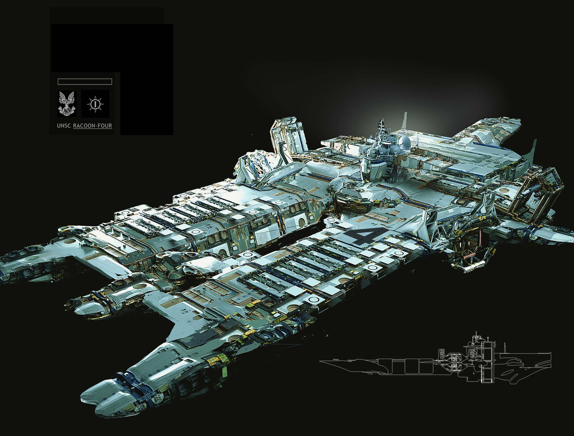 ArtStation - UNSC — Racoon-four