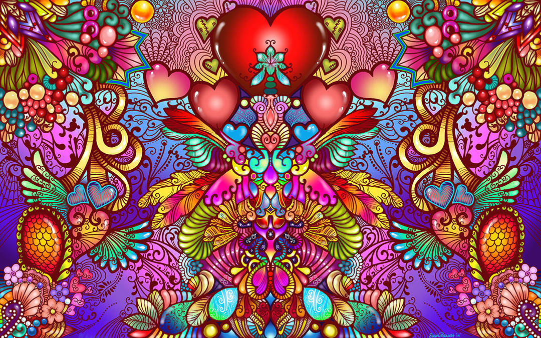 Doodle by Erica Branch : r/ImaginaryColorscapes