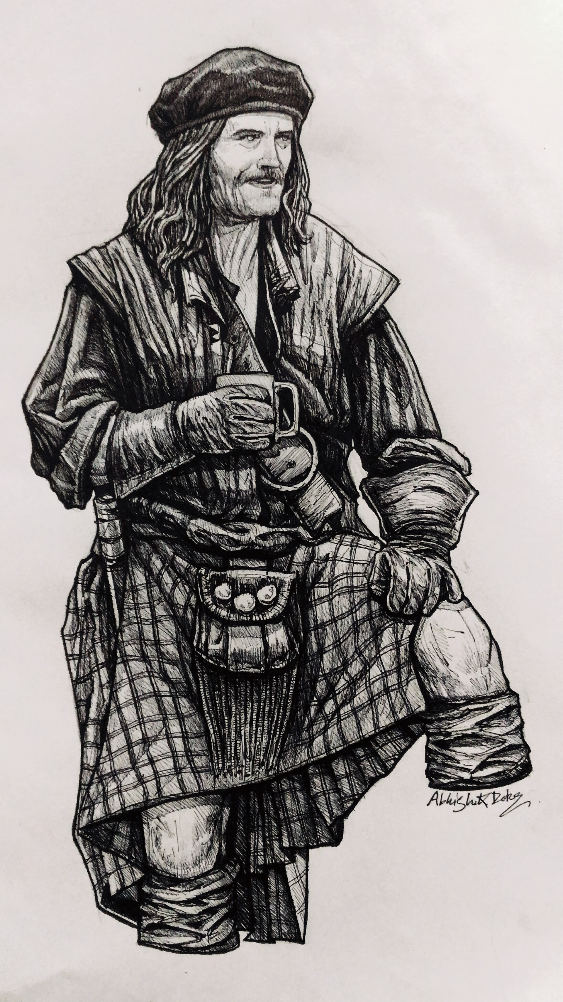 ArtStation - Scottish man