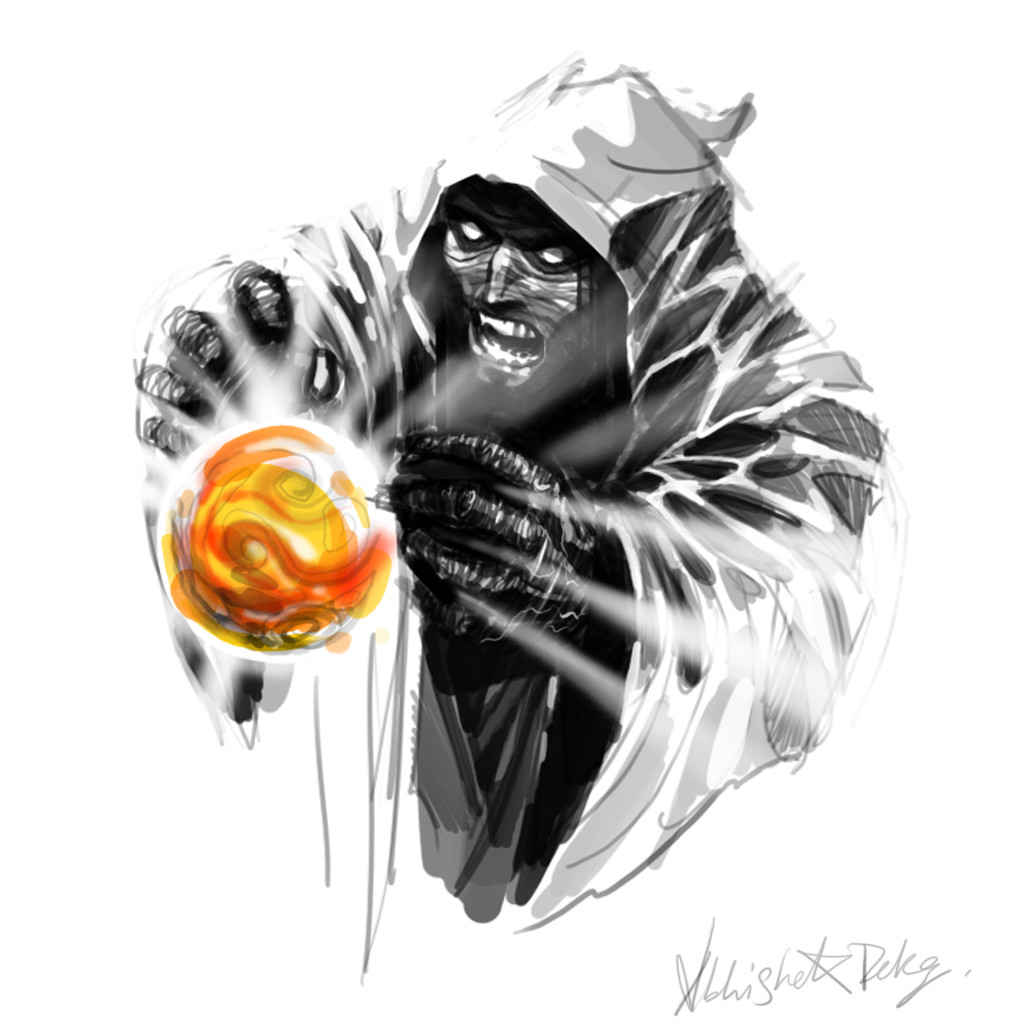 ArtStation - Wizard doodle