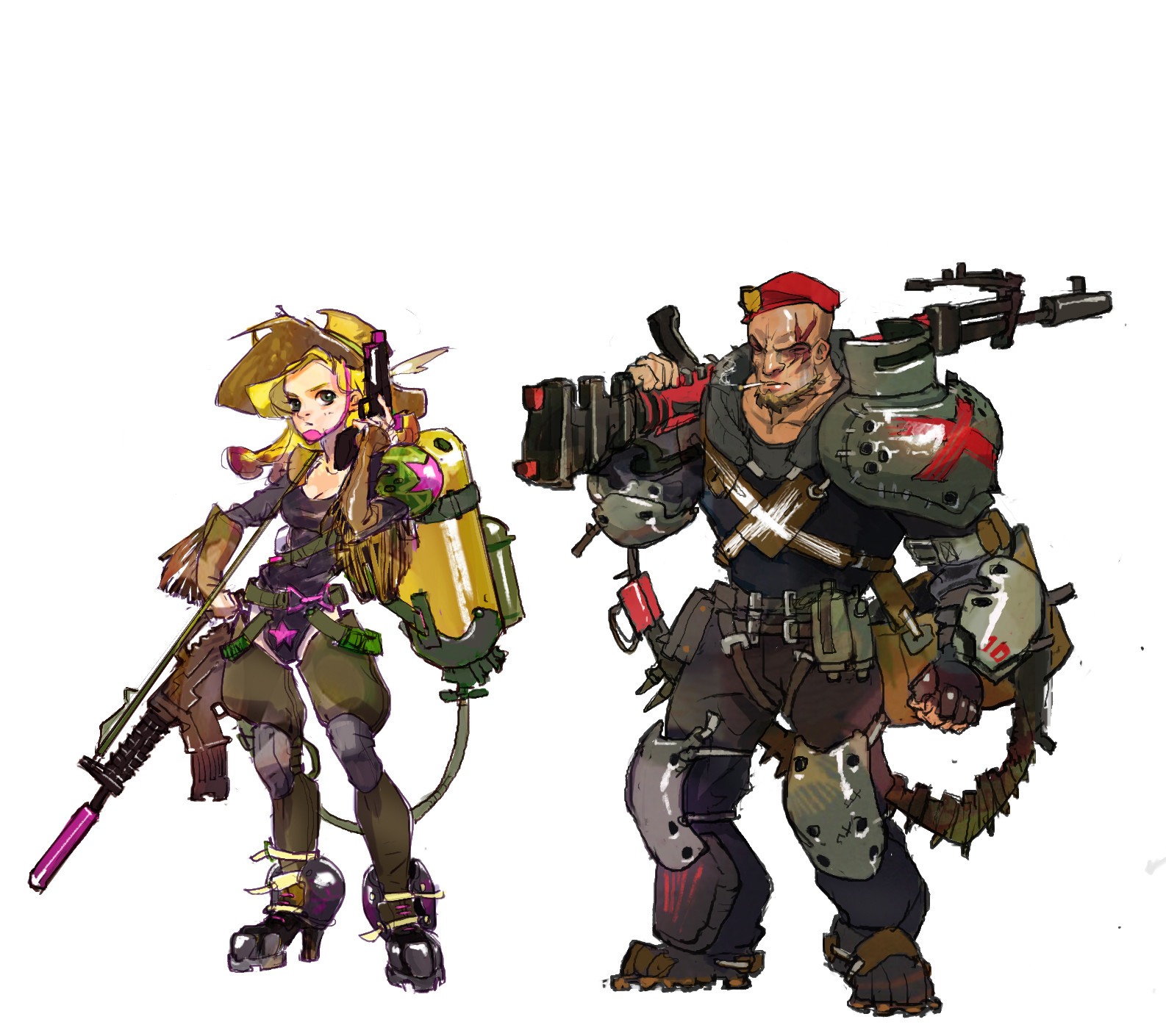 ArtStation - army character design