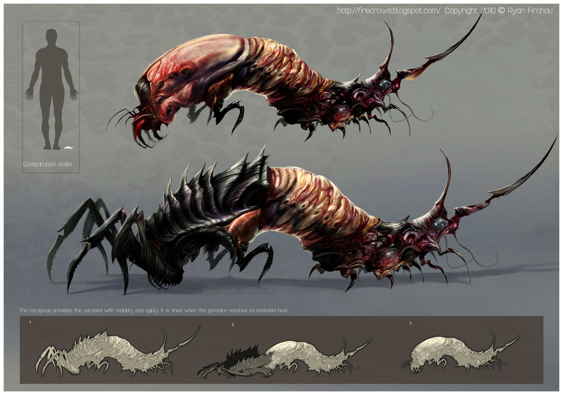 ArtStation - Parasite design