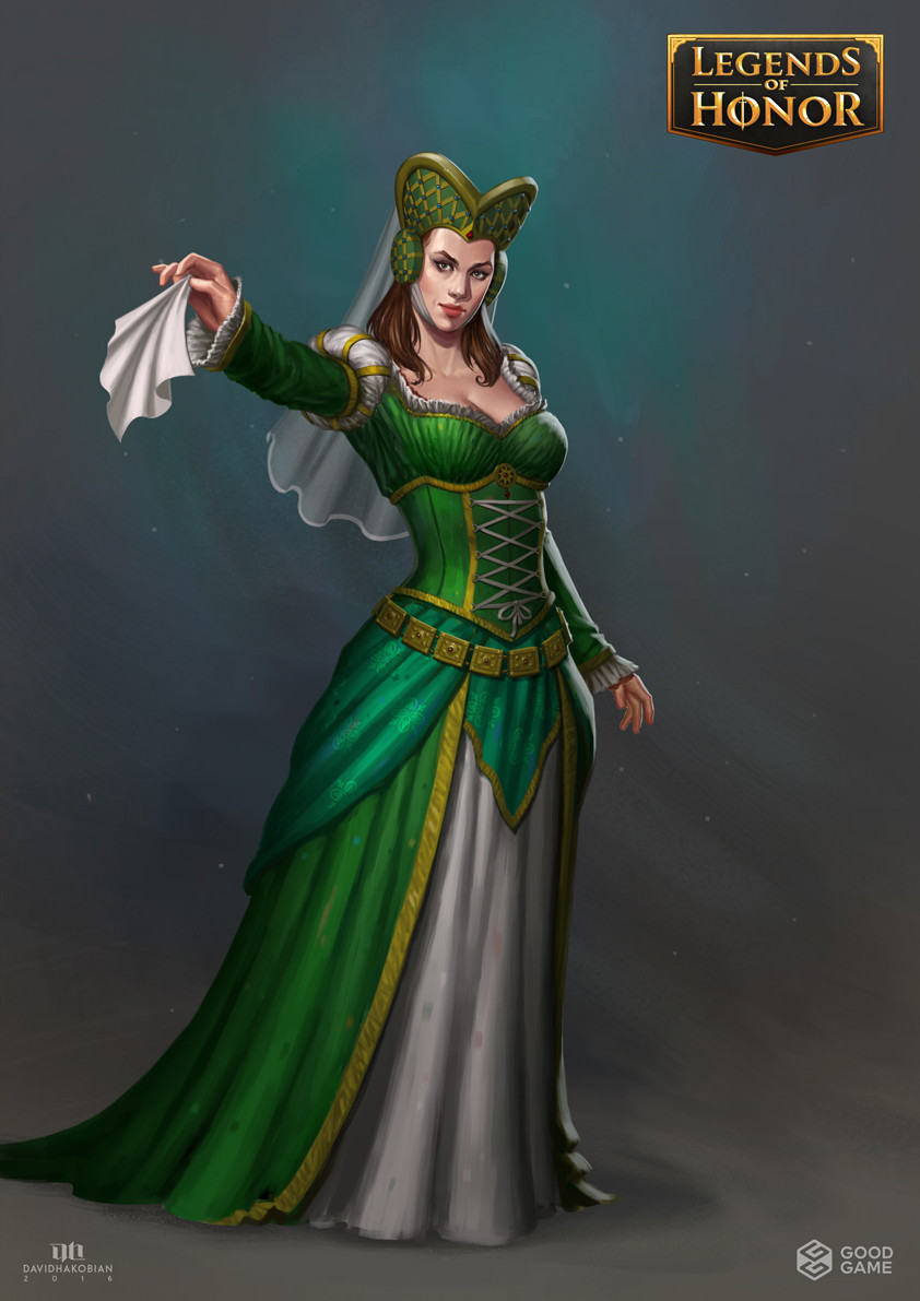 David Hakobian - Legends of Honor - Marketing Art