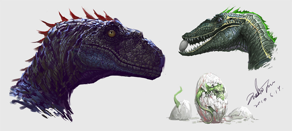 ArtStation - dinosaur