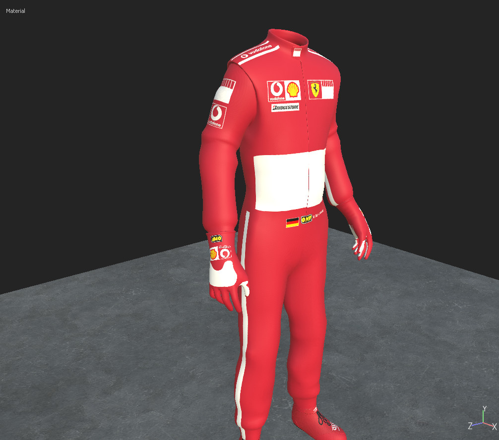 ArtStation - Car racing uniform