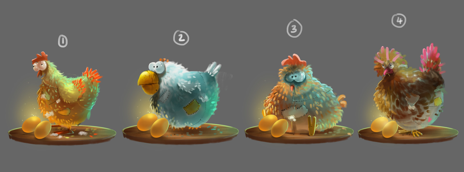 ArtStation - Dummy Chicken concepts