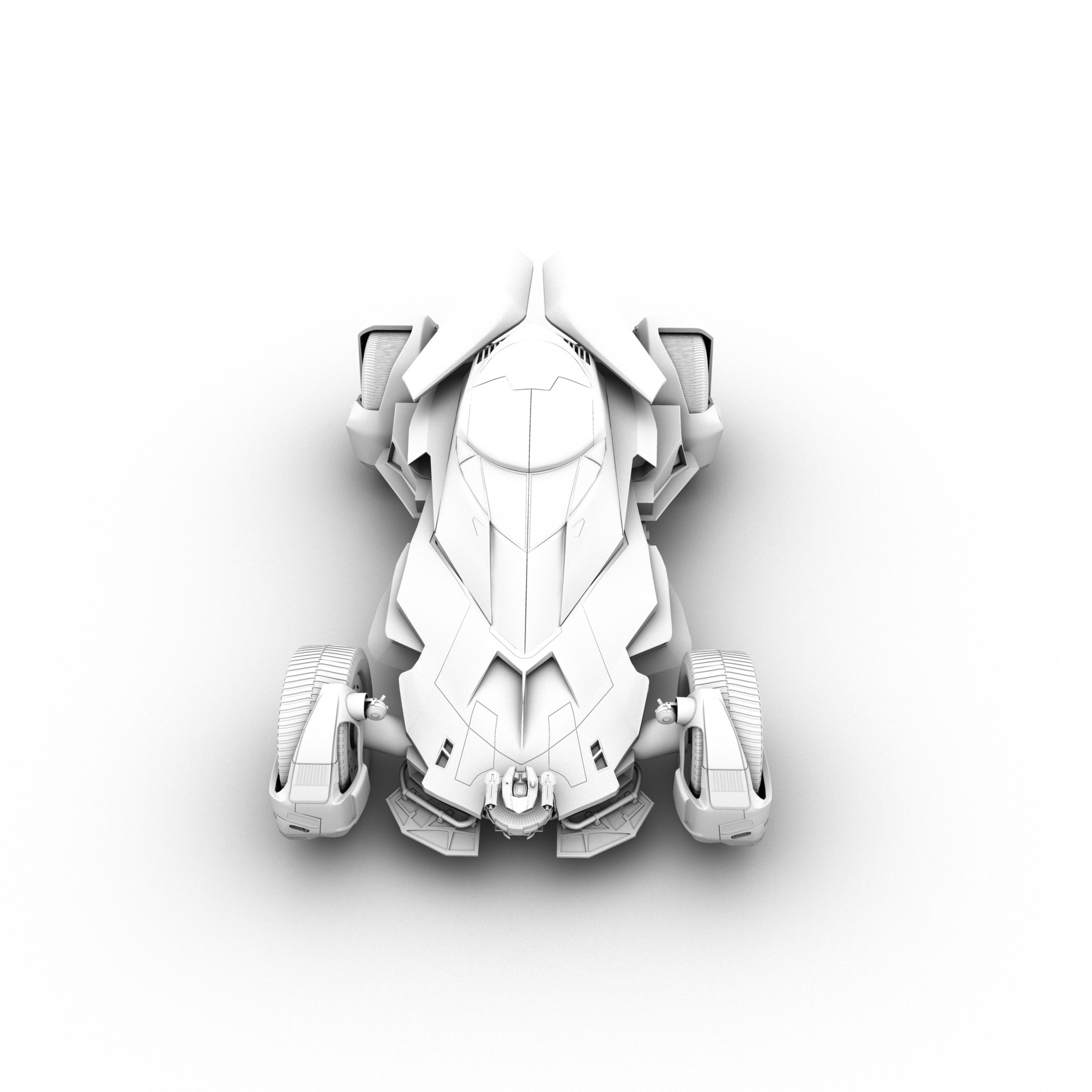 ArtStation - Batmobile 2016 (W.I.P.)