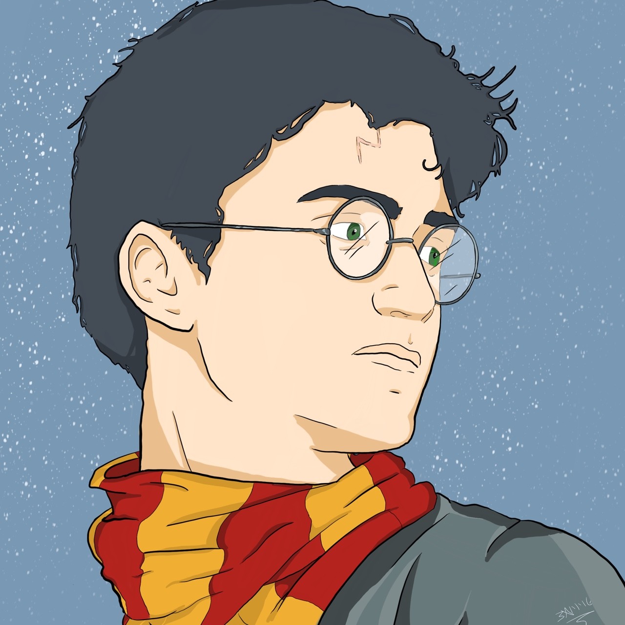 ArtStation - Harry Potter Head shots