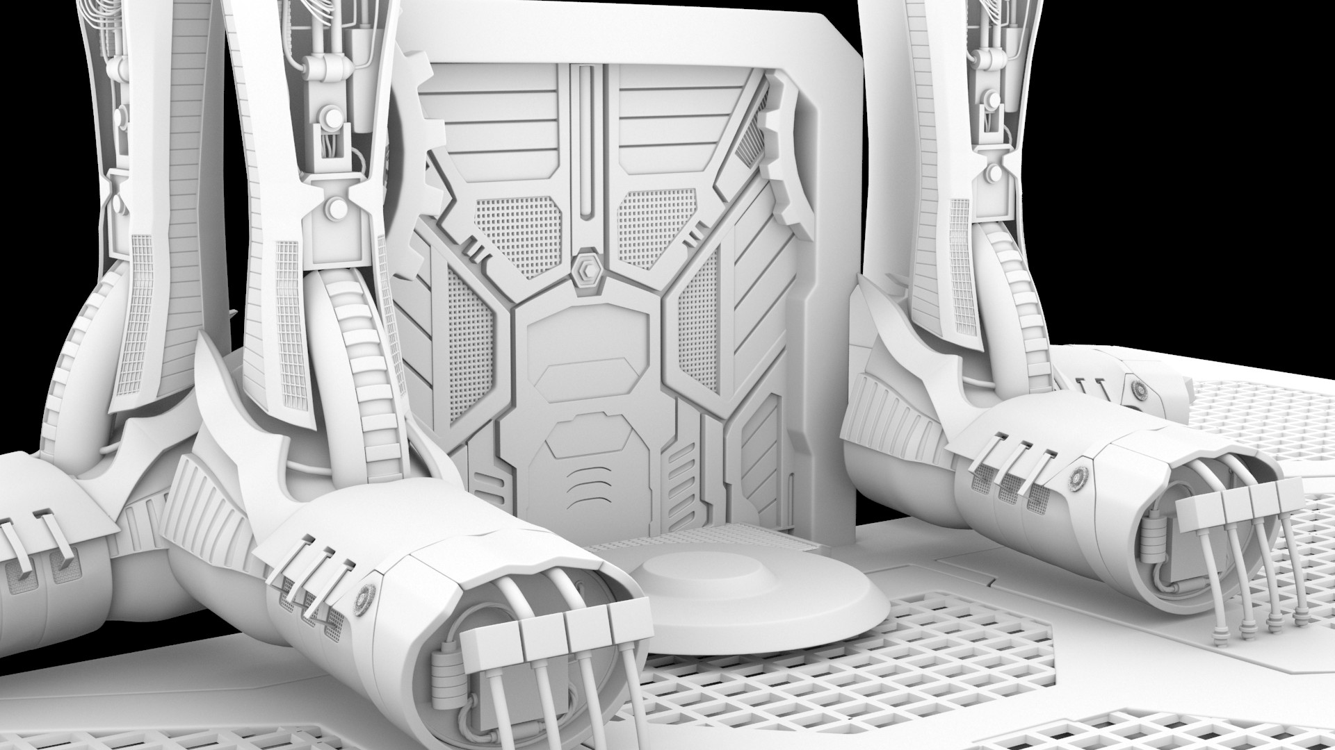 ArtStation - gate sci fi