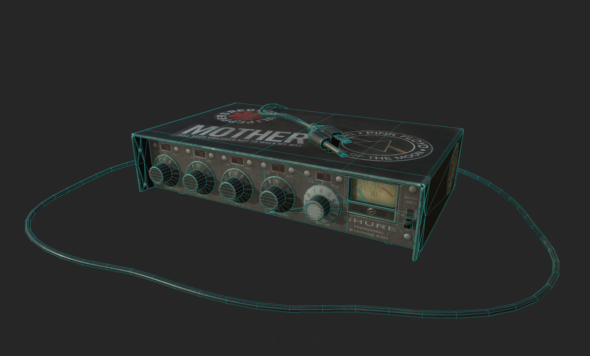 Lawrence Preston Portfolio - Vintage Shure M67 Field Mixer