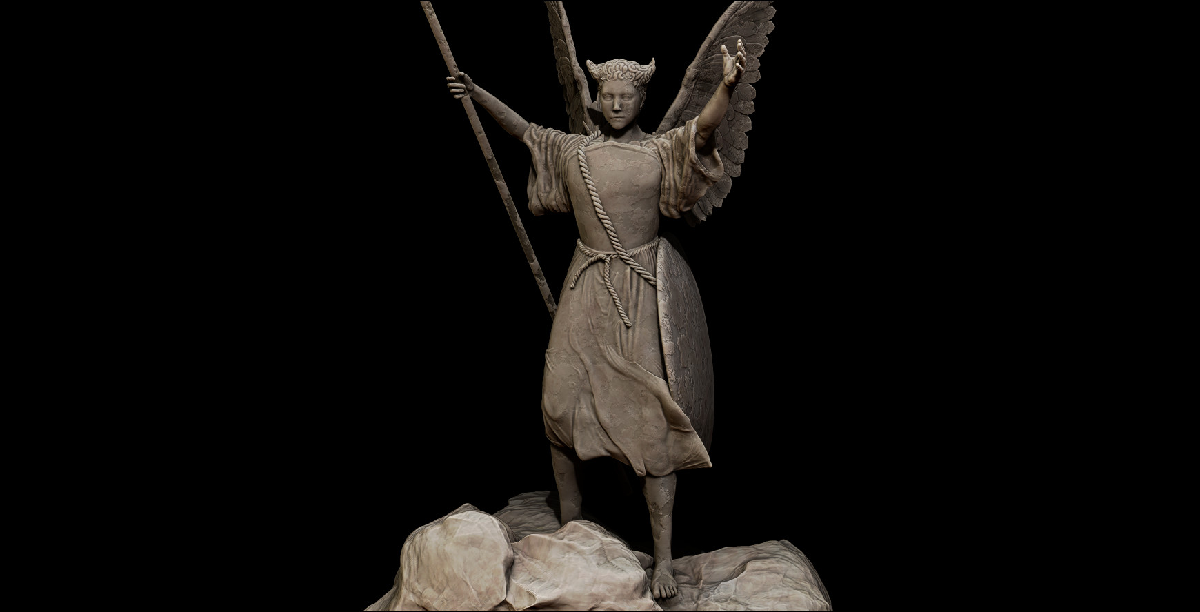 Paradise Lost — Lucifer sculpture by Sean Wade — ProUser.Me Paradise Lost — Lucifer sculpture by Sean Wade — ProUser.Me