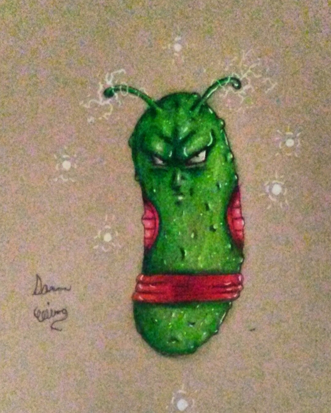 ArtStation - piccolo the stubborn pickle