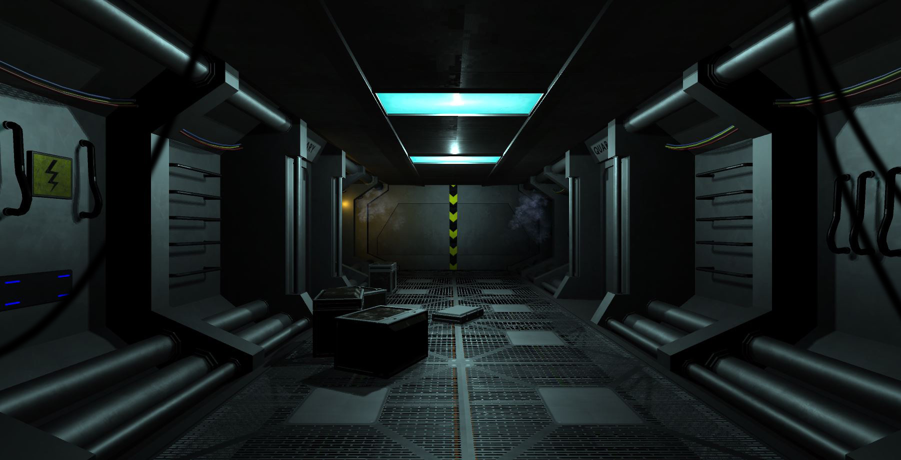 Andrew Capps - Spaceship Corridor