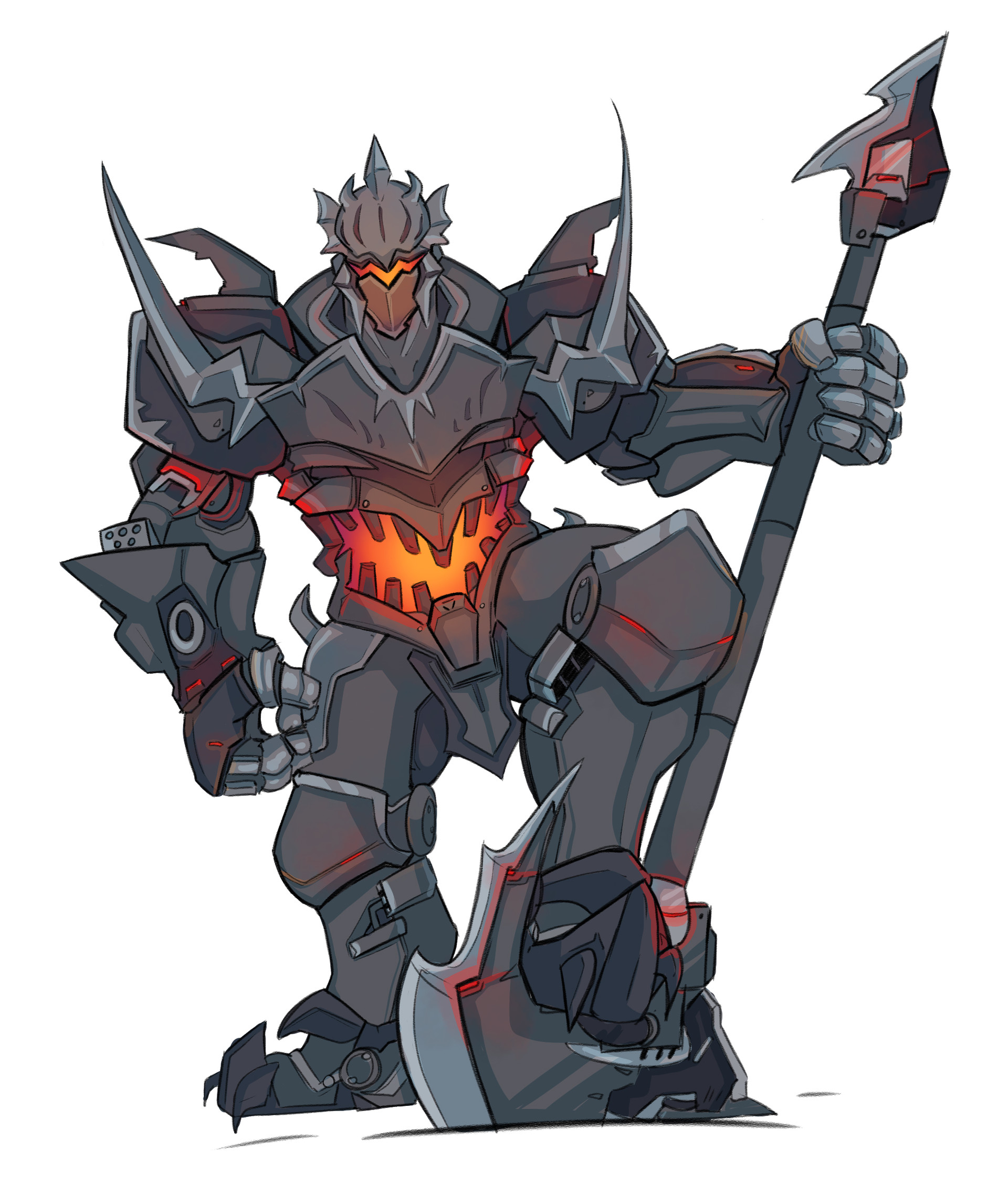 ArtStation - Reinhardt Blackhardt Commission