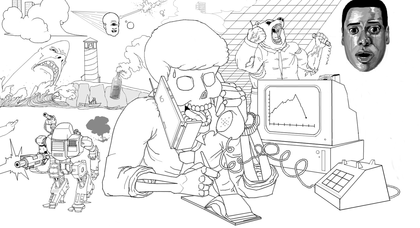 ArtStation - night sketches