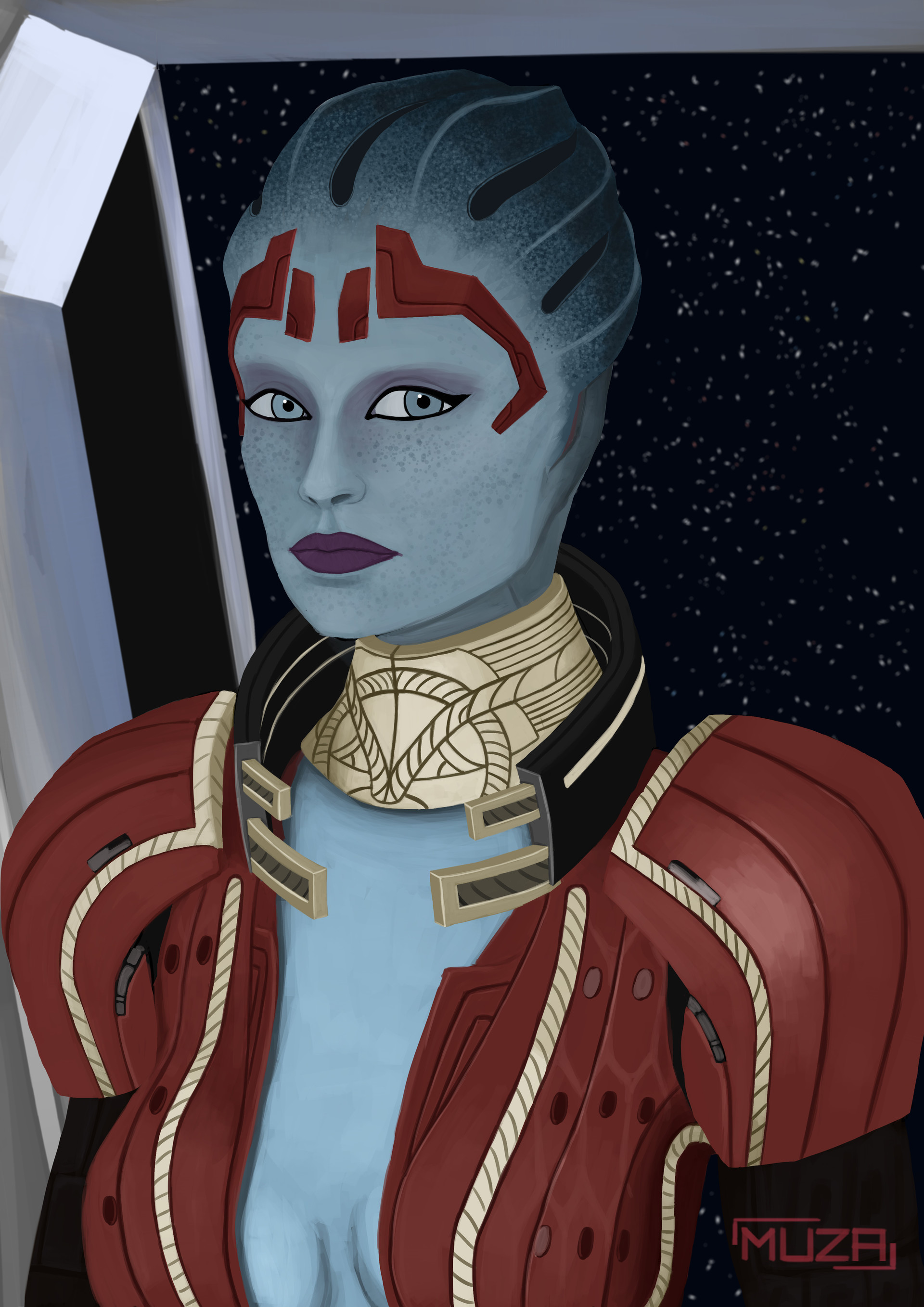 Artstation Samara Mass Effect